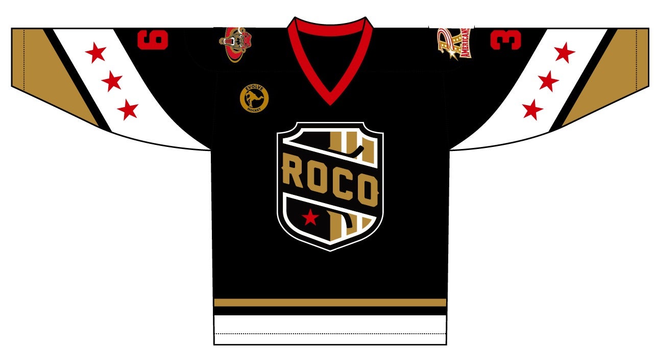 ROCO JERSEYS - Black | On The Edge Hockey